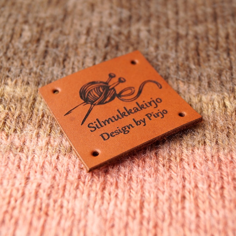 Custom Craft Label Personalized Logo Tags for Knitting - Etsy