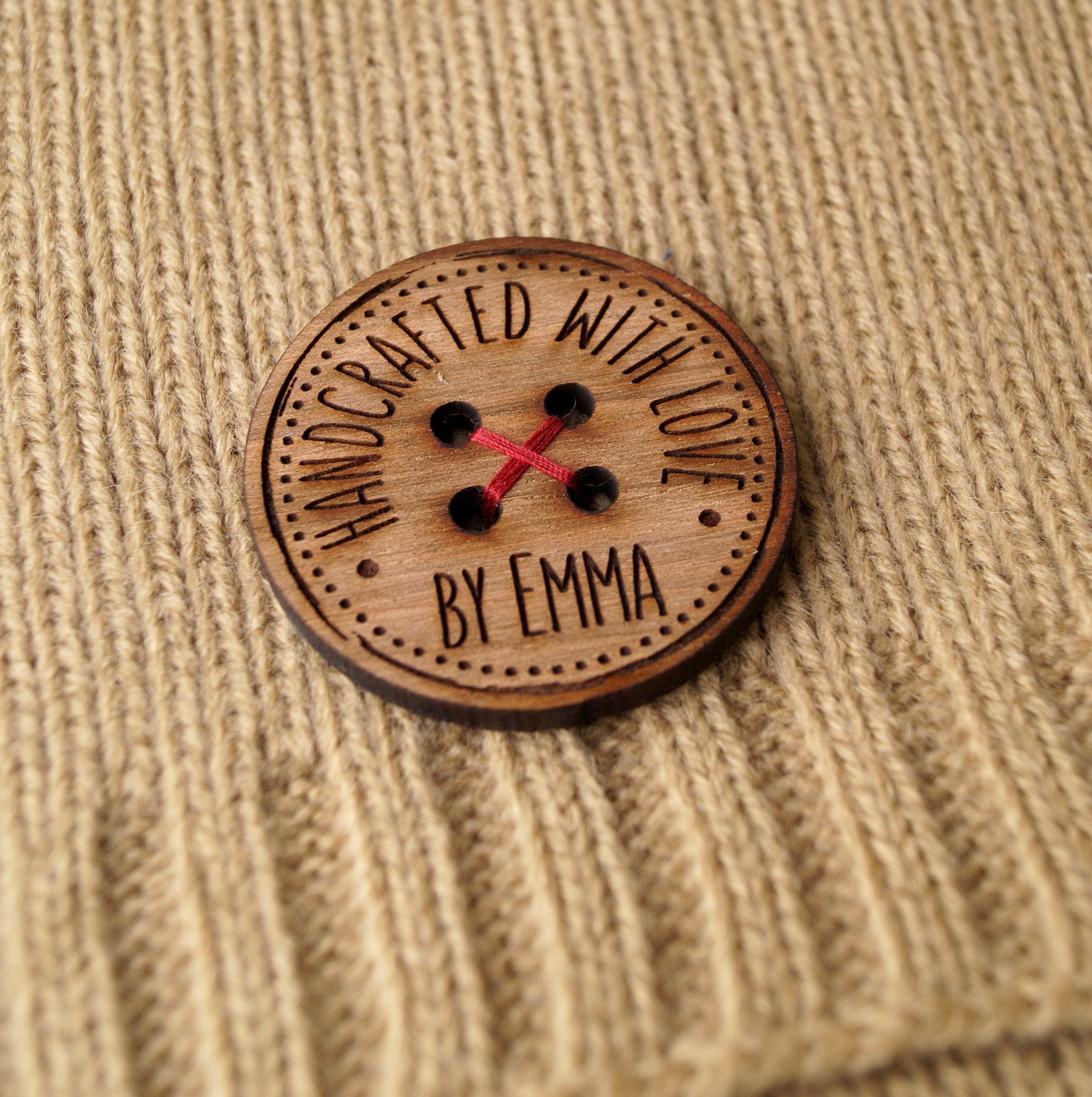 Labels for handmade items buttons for handmade items custom | Etsy