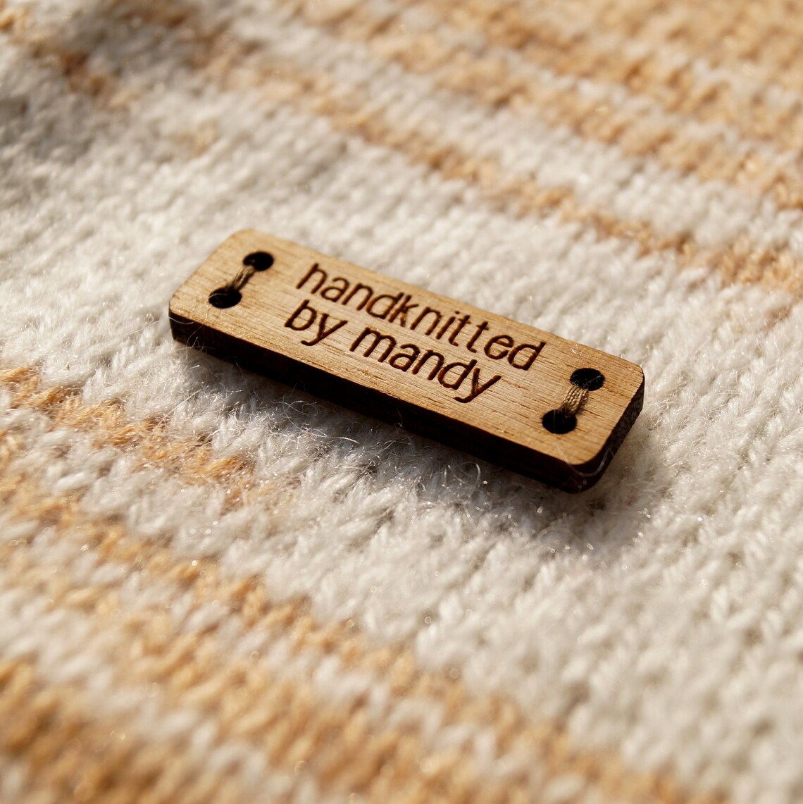 Wooden Labels, Custom Garment Labels, Personalized Clothing Label Tags ...
