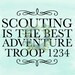 Scout Typography Customizable SVG - Etsy