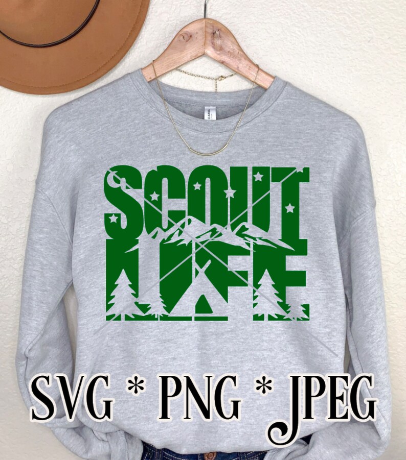 Scout Life SVG / PNG / JPEG Files - Etsy