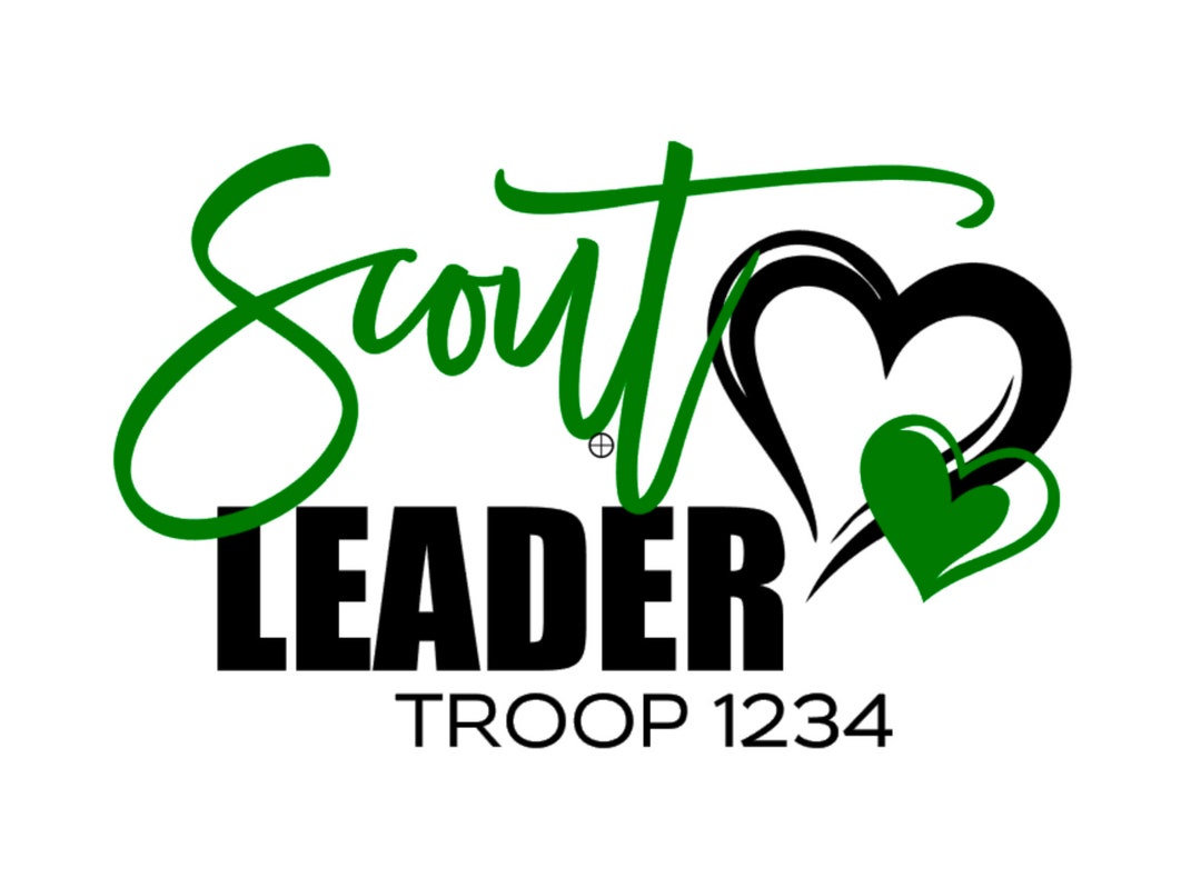 Scout Leader SVG / Scout Leader Cut File / Troop Leader SVG / - Etsy