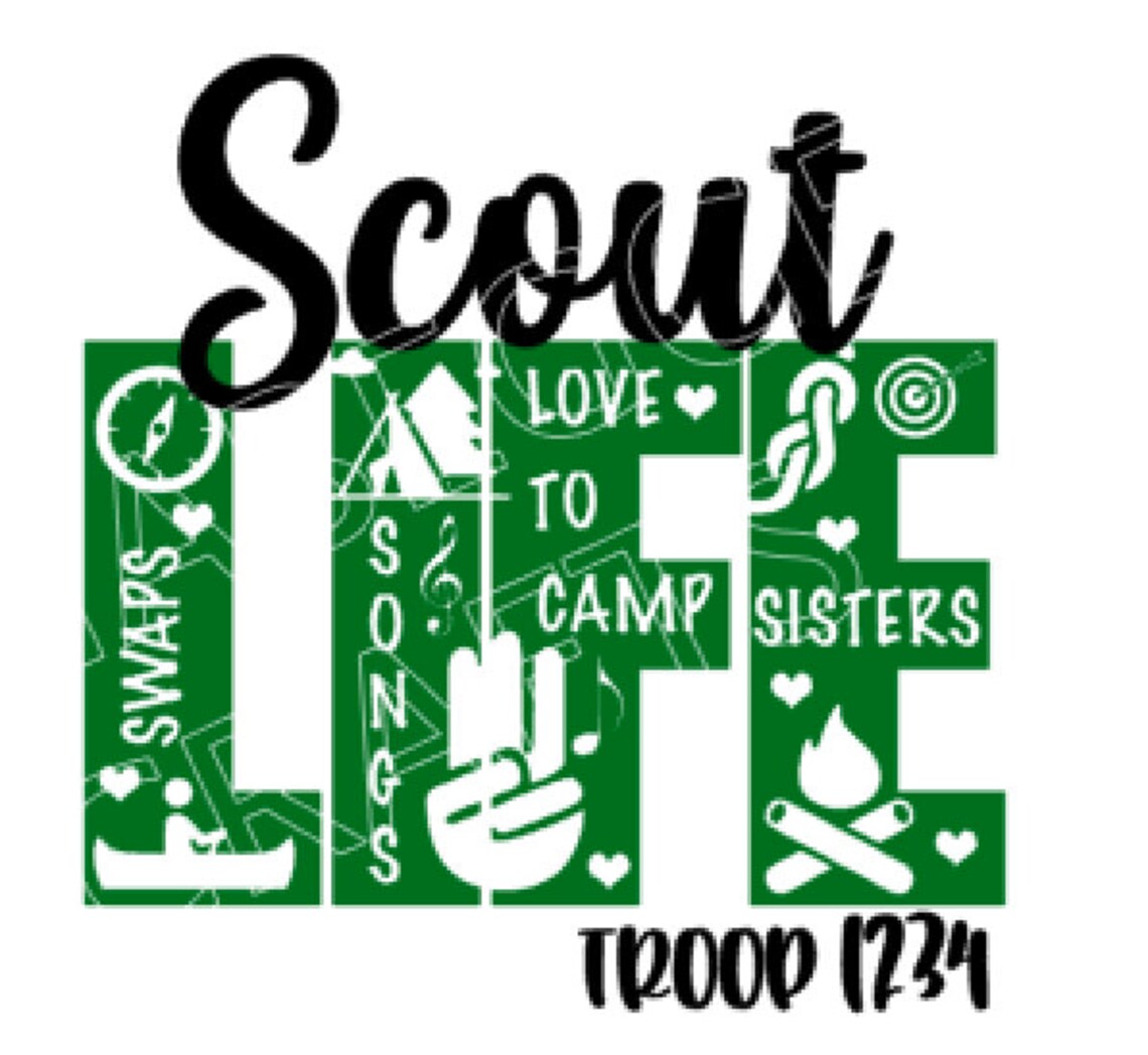 Scout LIFE SVG - Etsy