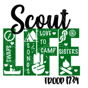Scout LIFE SVG - Etsy