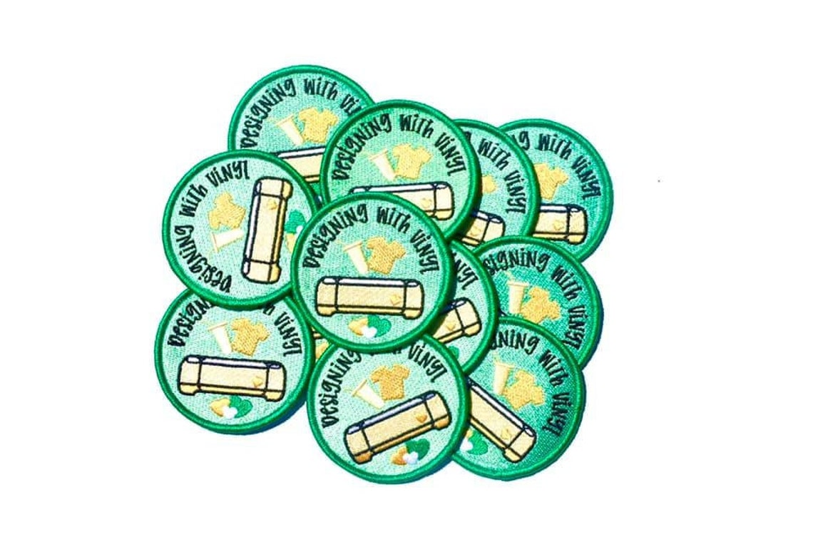 Designing With Vinyl Fun Patch / Cricut Patch / Silhouette - Etsy