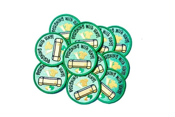 Designing With Vinyl Fun Patch / Cricut Patch / Silhouette - Etsy