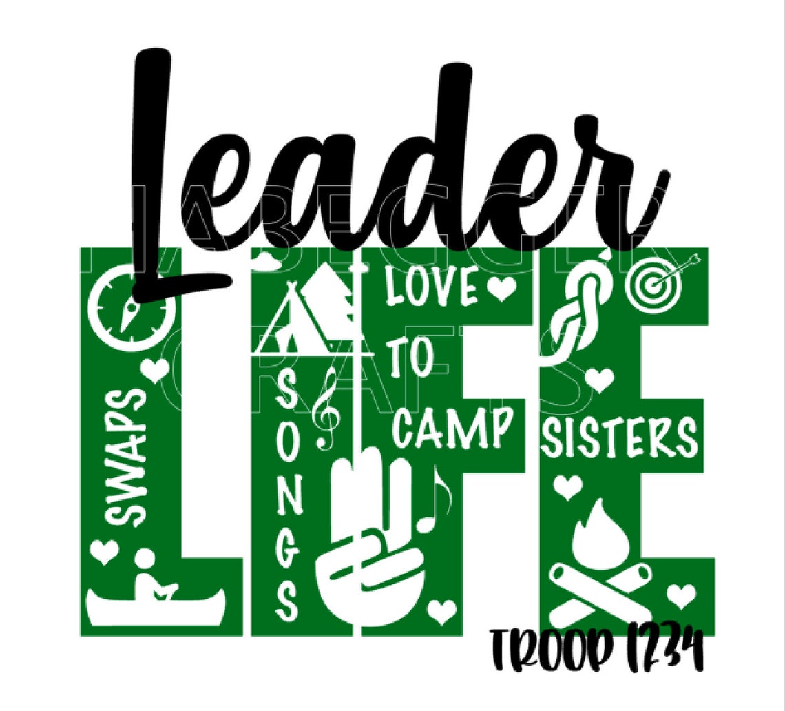 Scout Leader LIFE SVG - Etsy