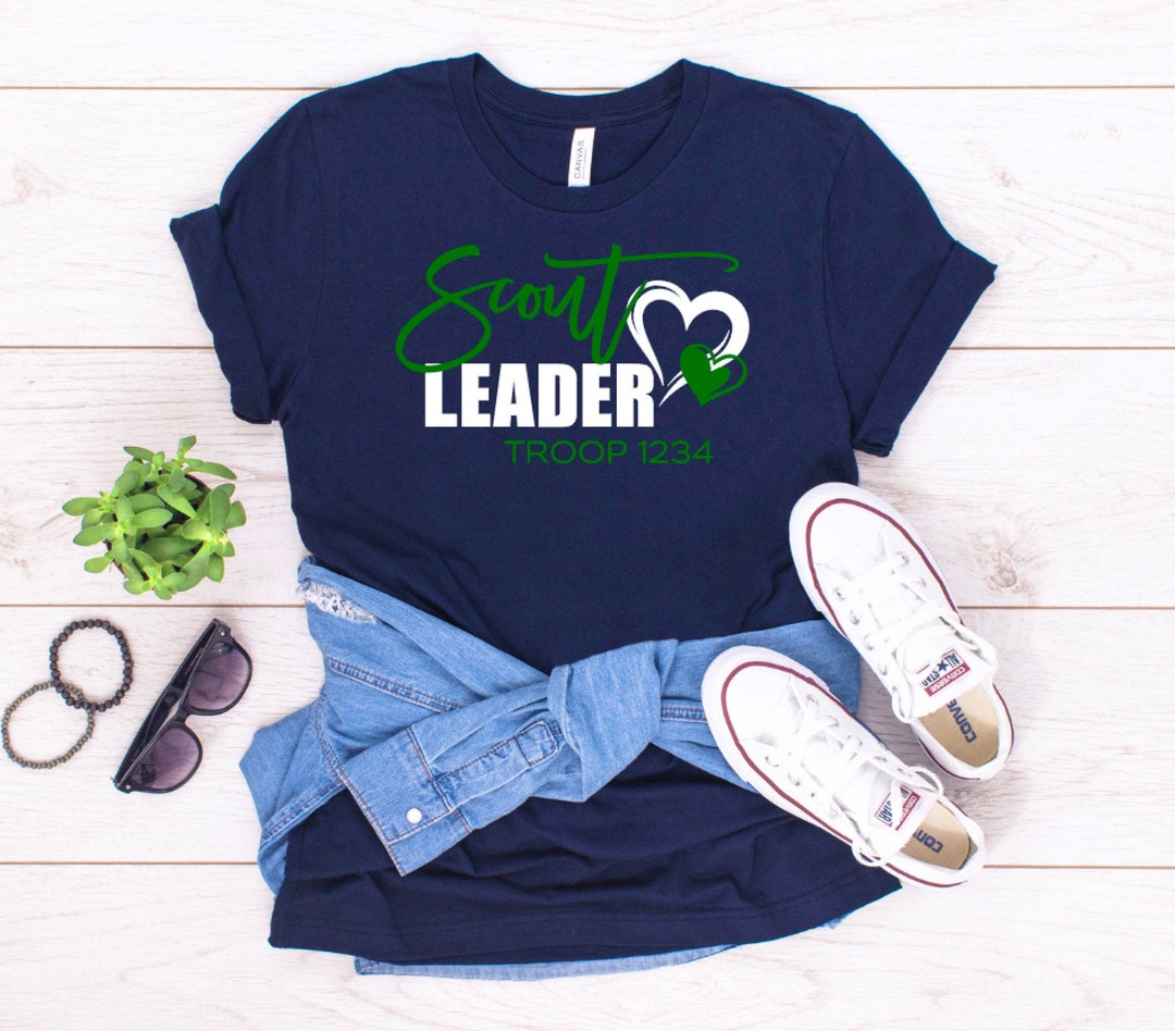 Scout Leader Troop Shirt: Soft Cotton Unisex Fit - Etsy