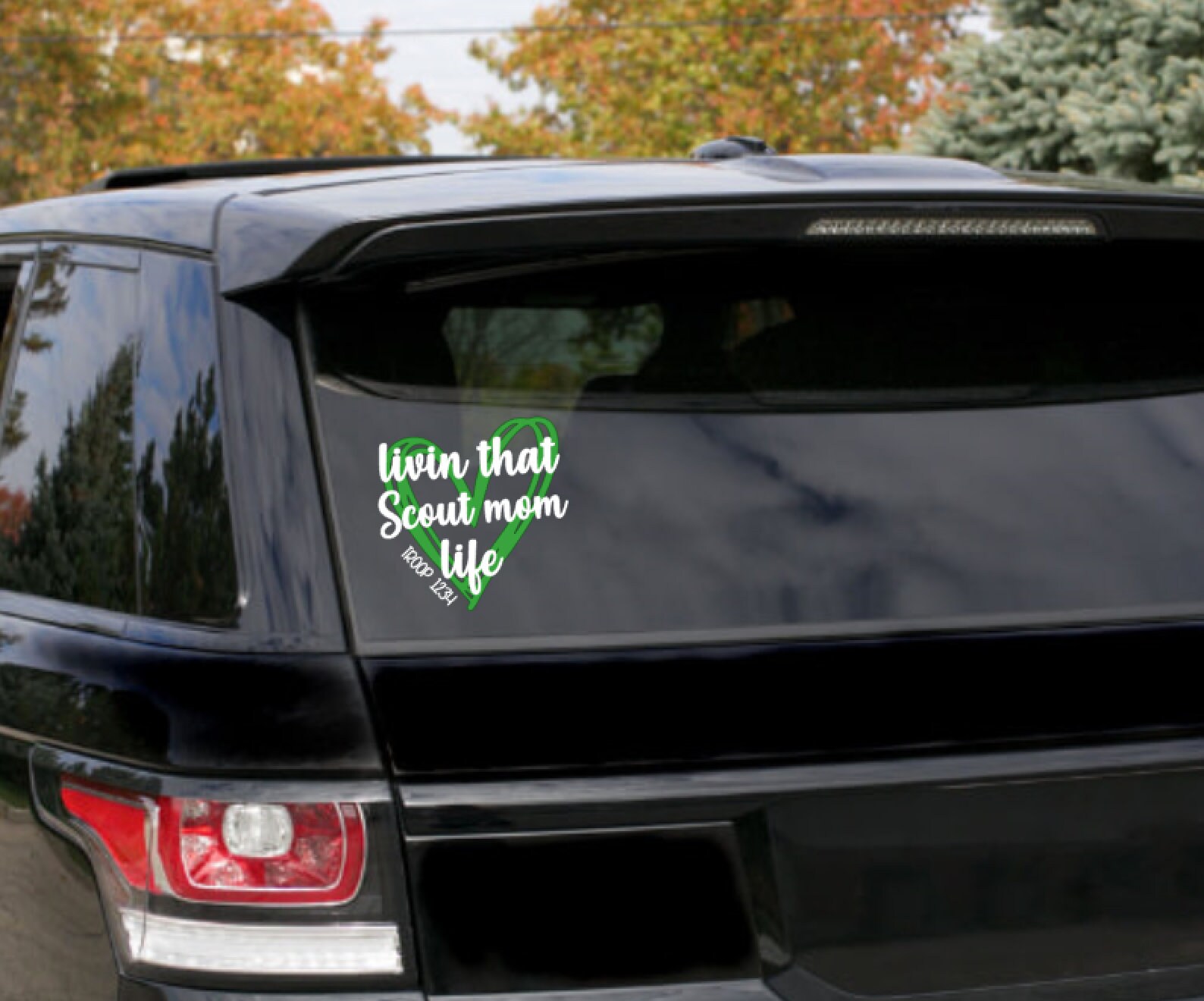 Livin That Scout Mom Life Decal - Etsy