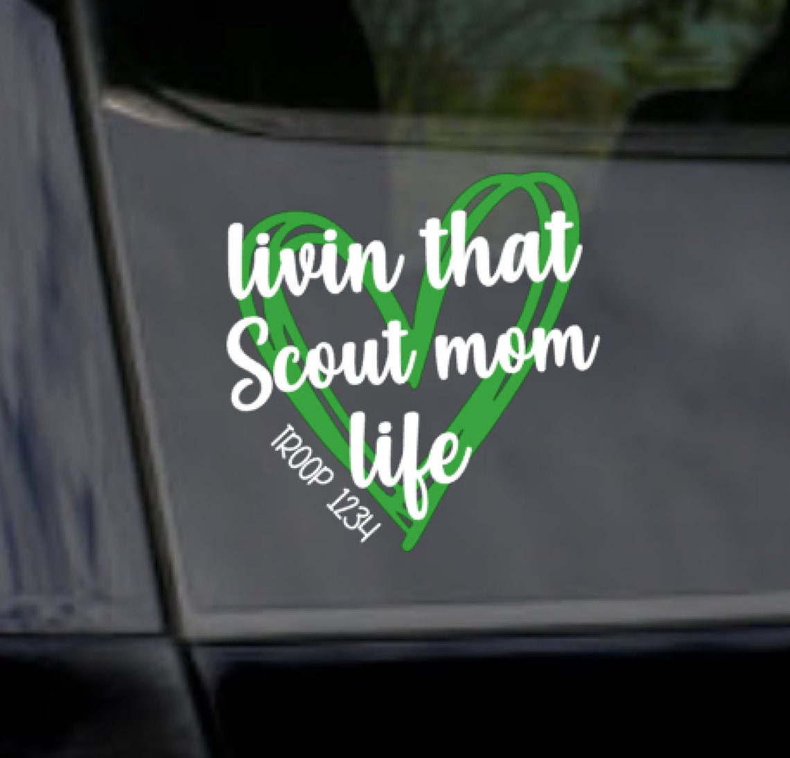 Livin That Scout Mom Life Decal - Etsy