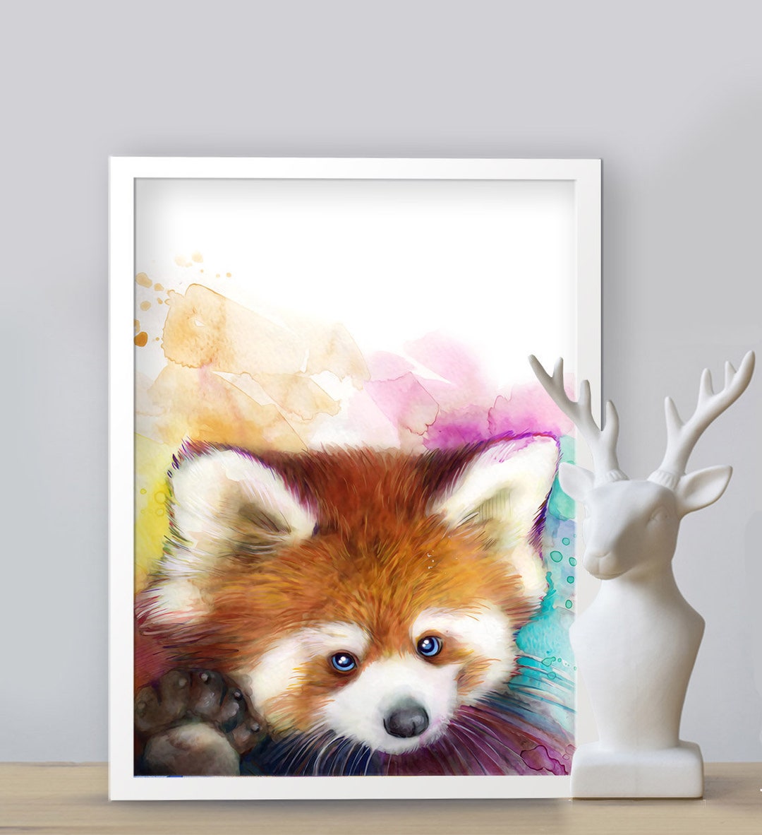 Red Panda Nursery Decor Safari Nursery Safari Nursery Decor - Etsy