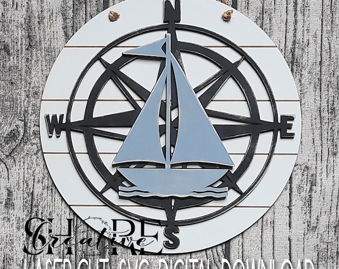 Small Sailboat Vector Relief Model in Stl File Format for Download Only ...