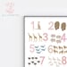 Animal Numbers Print, Nursery Print, Counting Poster, Kids Number ...