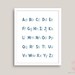 Alphabet Printable, ABC Poster, Alphabet Wall Art, ABC Wall Art, ABC ...