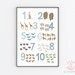 Animal Numbers Printnursery Print Counting Posterkids - Etsy