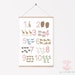 Animal Numbers Print, Nursery Print, Counting Poster, Kids Number ...