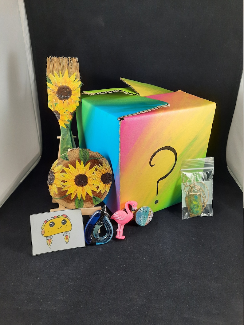 Mystery Box// Surprise Box// Gift Box// Art Box// Etsy Gifts - Etsy