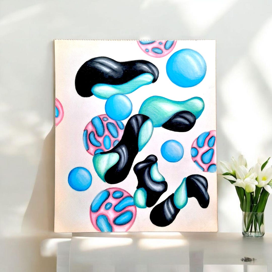 Becoming//color Pencil Drawing// Drawings // Etsy Gifts - Etsy