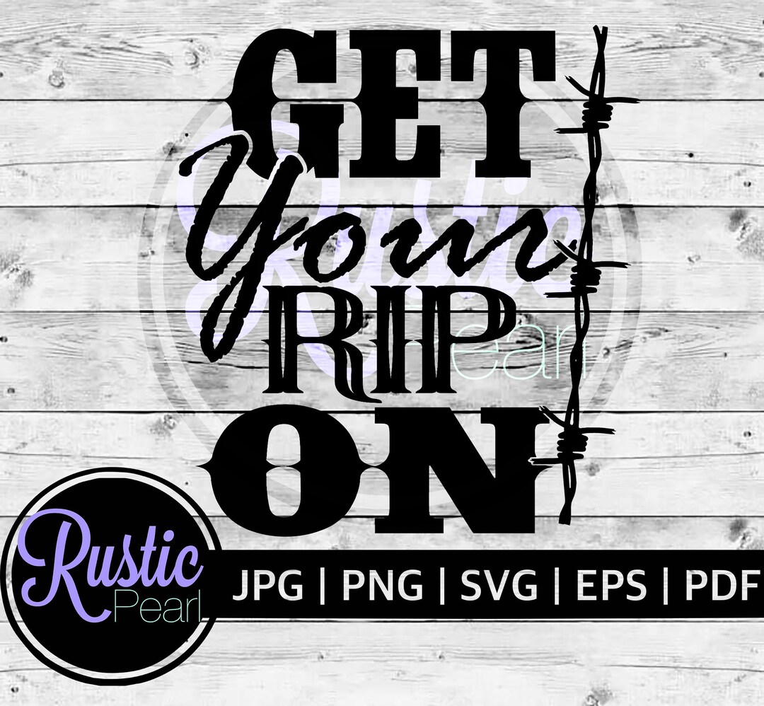 Get Your RIP on Cutfile | Yellow | RIP | Dutton Ranch | Digital ...