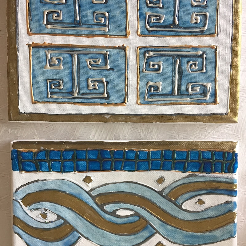 Greek Tiles - Etsy