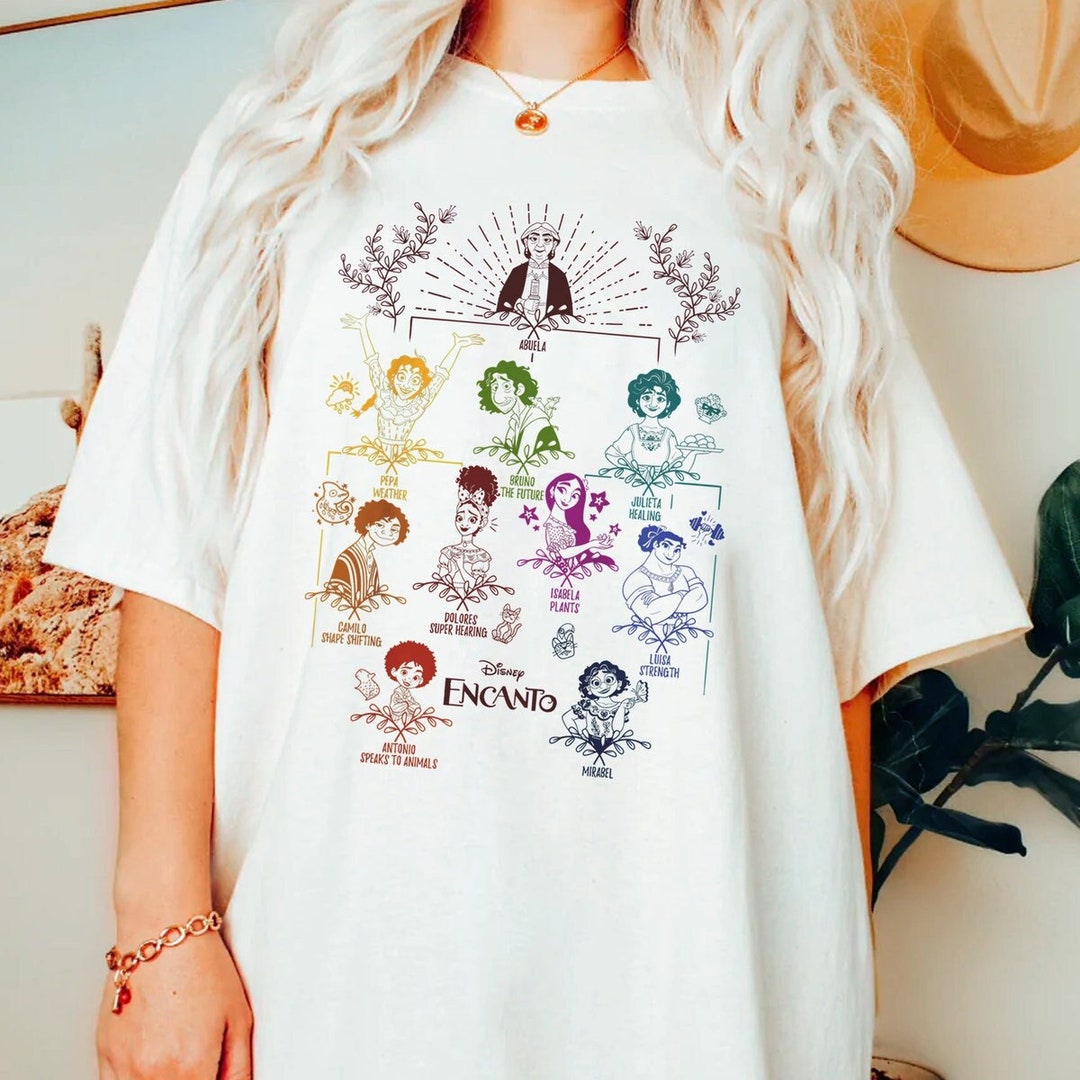 Encanto Shirt Disney Comfort Colors Shirt Encanto Madrigal - Etsy