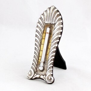 Beautiful Silver Thermometer Fahrenheit Thermometer Perfect - Etsy