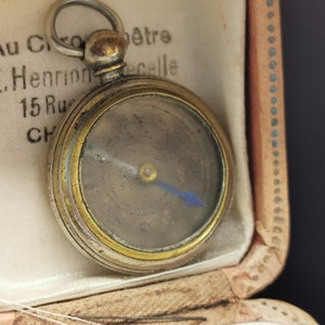 Antique French Compass, Brass Compass - Etsy