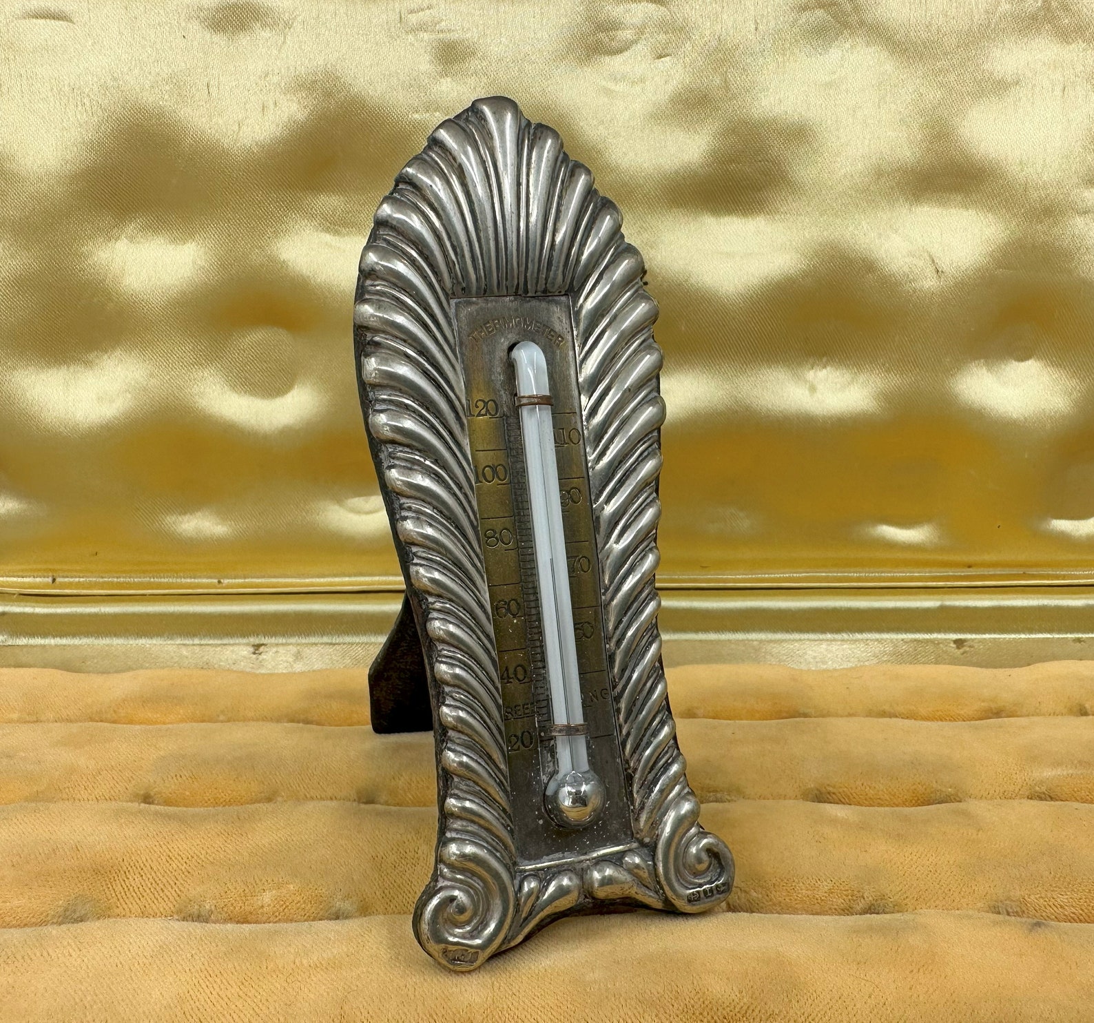 Beautiful Silver Thermometer Fahrenheit Thermometer, Perfect Gift - Etsy