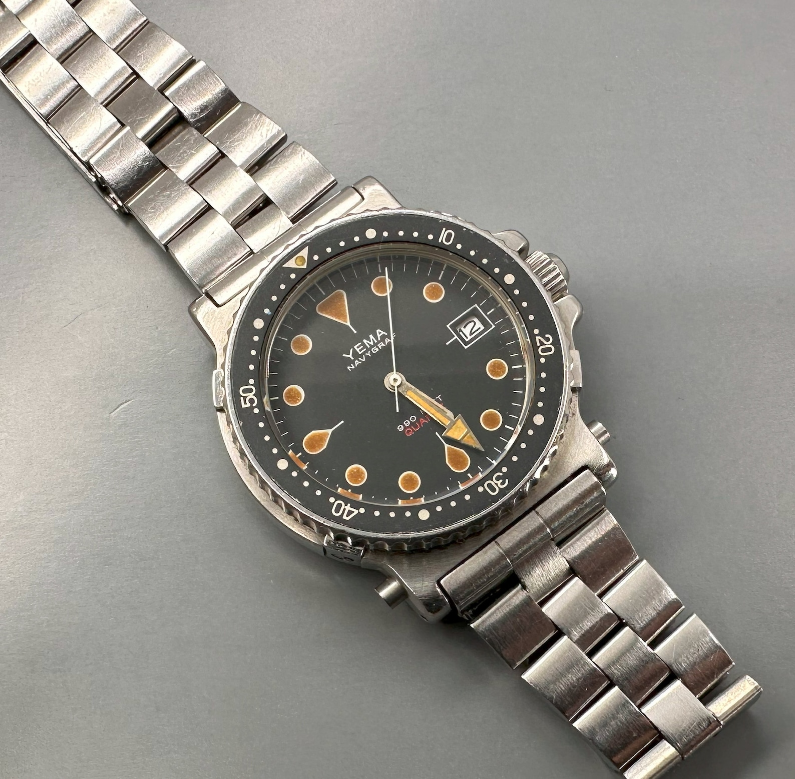 Vintage Yema NAVYGRAF Quartz R40436 - Etsy