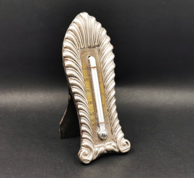 Beautiful Silver Thermometer Fahrenheit Thermometer Perfect - Etsy