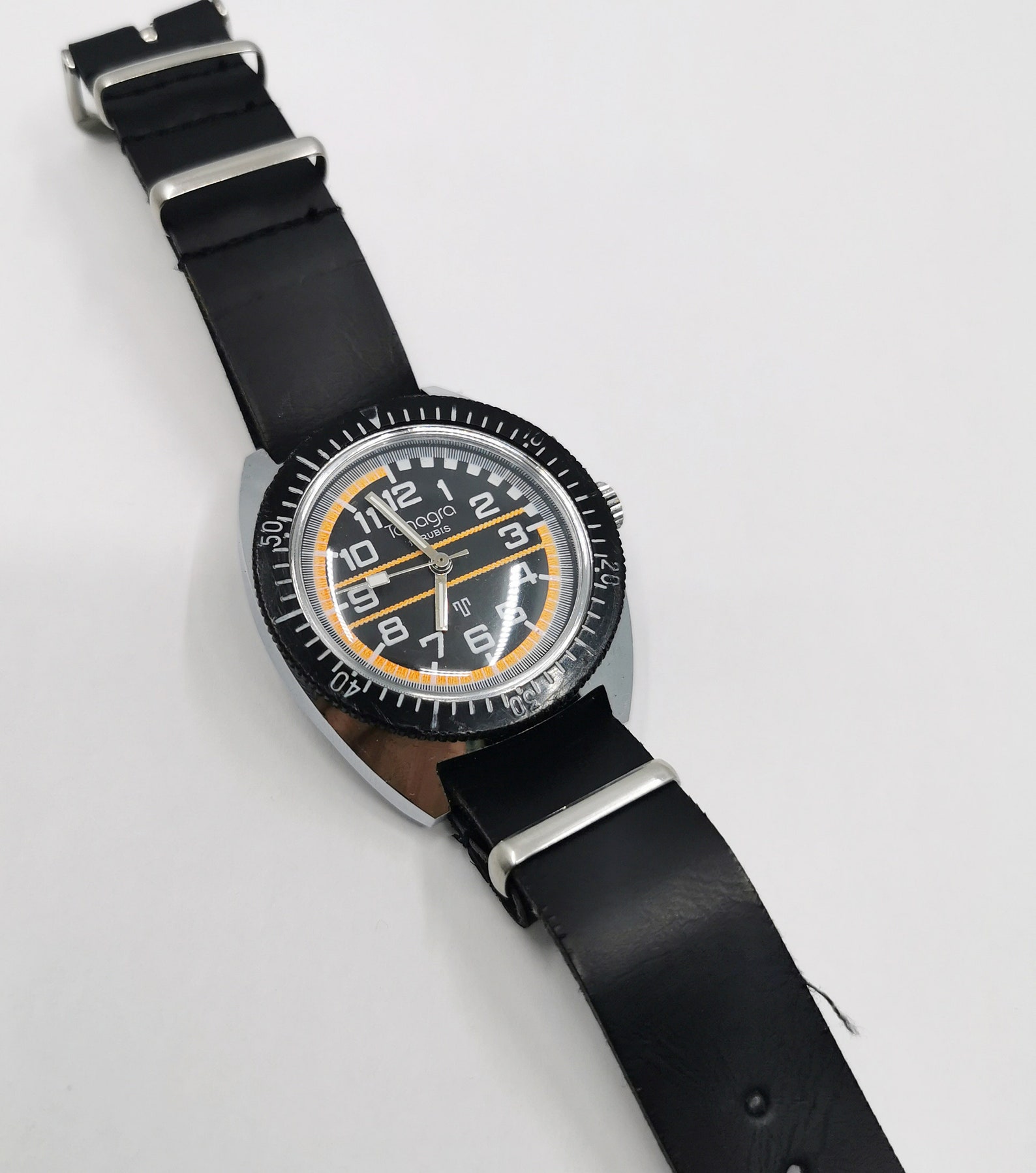 Tanagra Retro French Diver Watch Tanagra 17 Rubis - Etsy