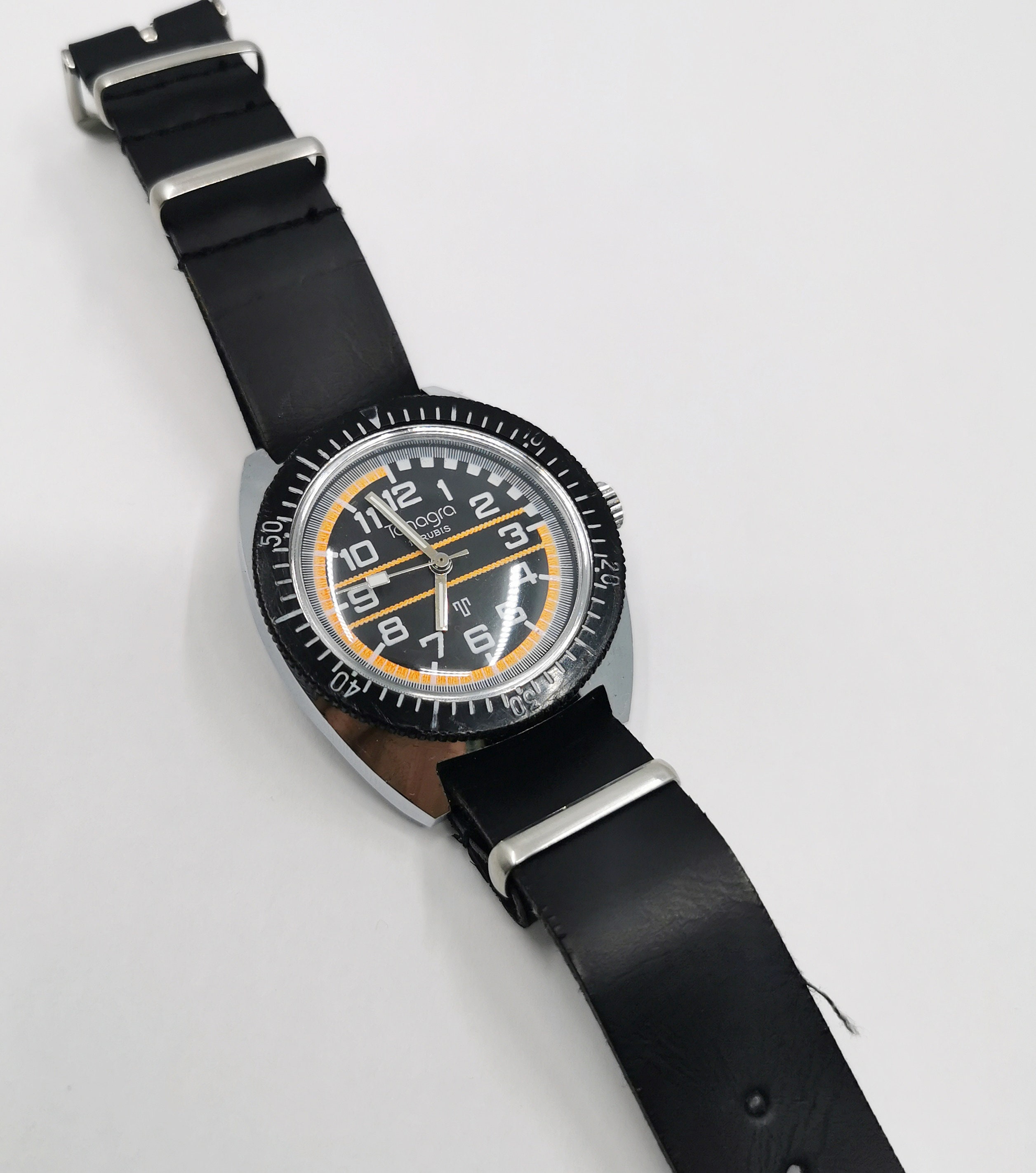 Tanagra Retro French Diver Watch Tanagra 17 Rubis - Etsy