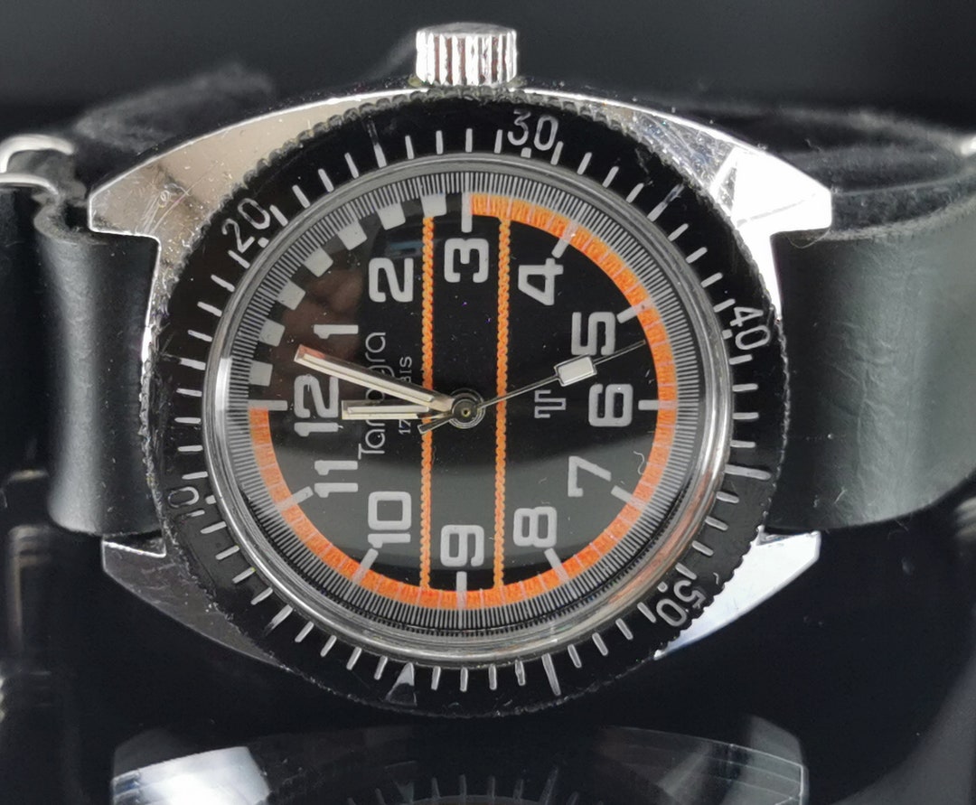 Tanagra Retro French Diver Watch Tanagra 17 Rubis - Etsy