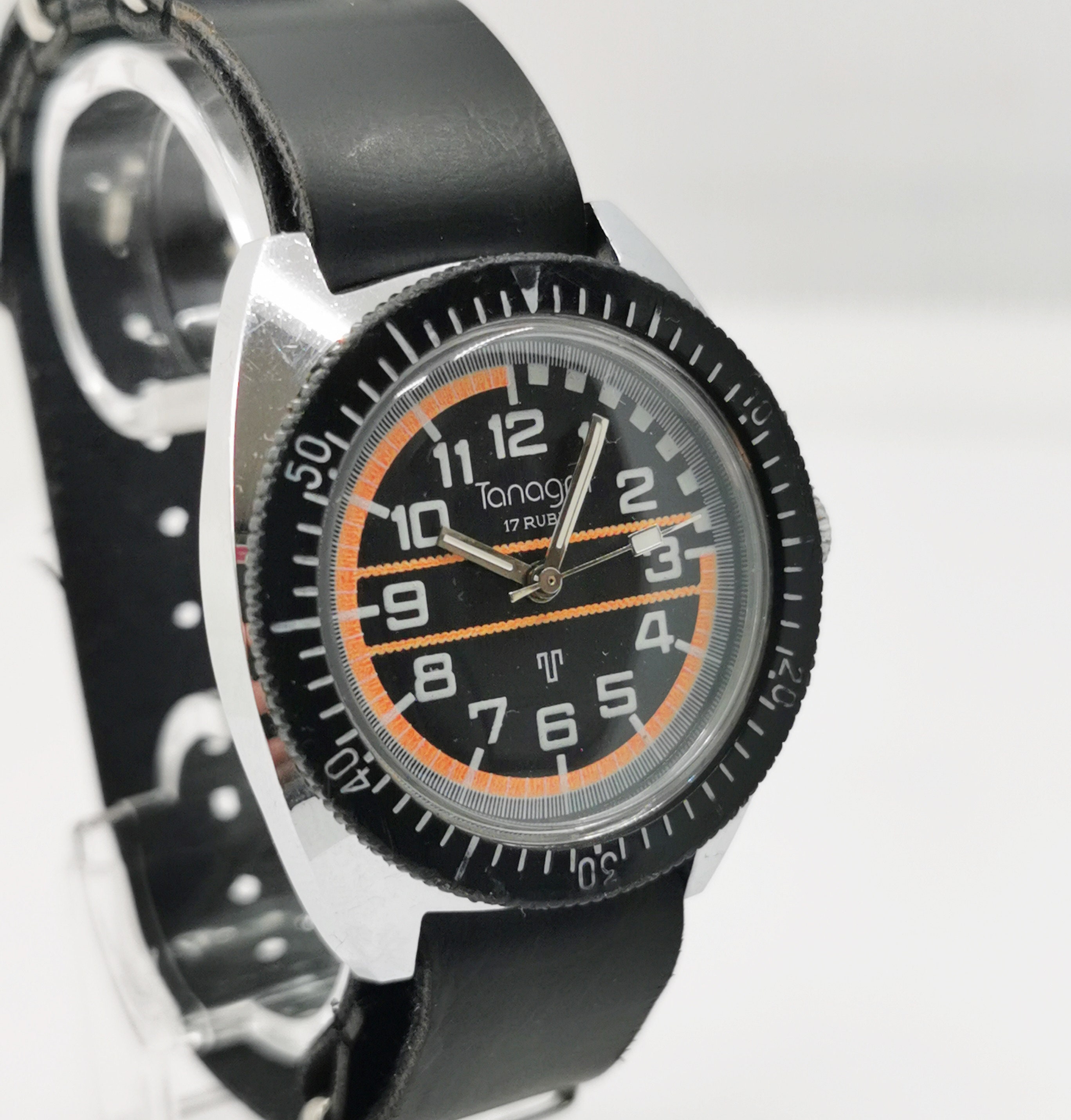 Tanagra Retro French Diver Watch Tanagra 17 Rubis - Etsy