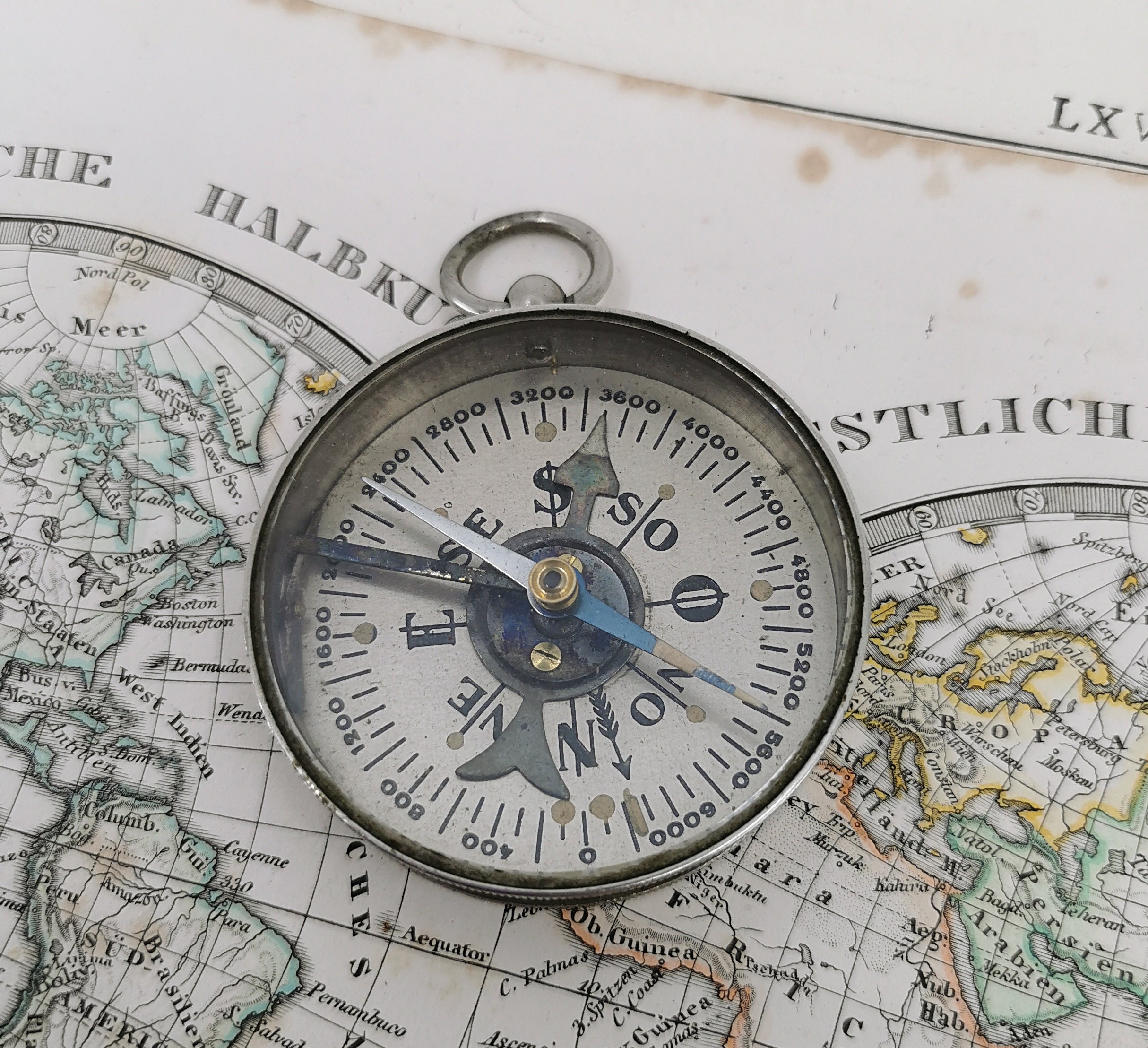 French Military Compass Pocket Compass Perfect Gift - Etsy Canada