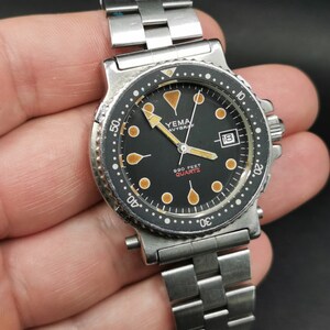 Vintage Yema NAVYGRAF Quartz R40436 - Etsy