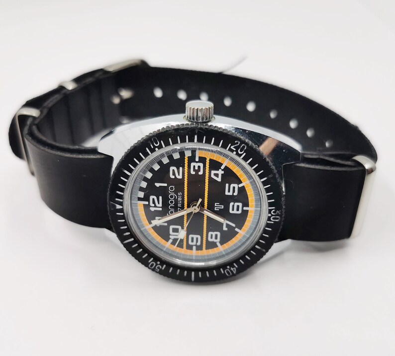 Tanagra Retro French Diver Watch Tanagra 17 Rubis - Etsy