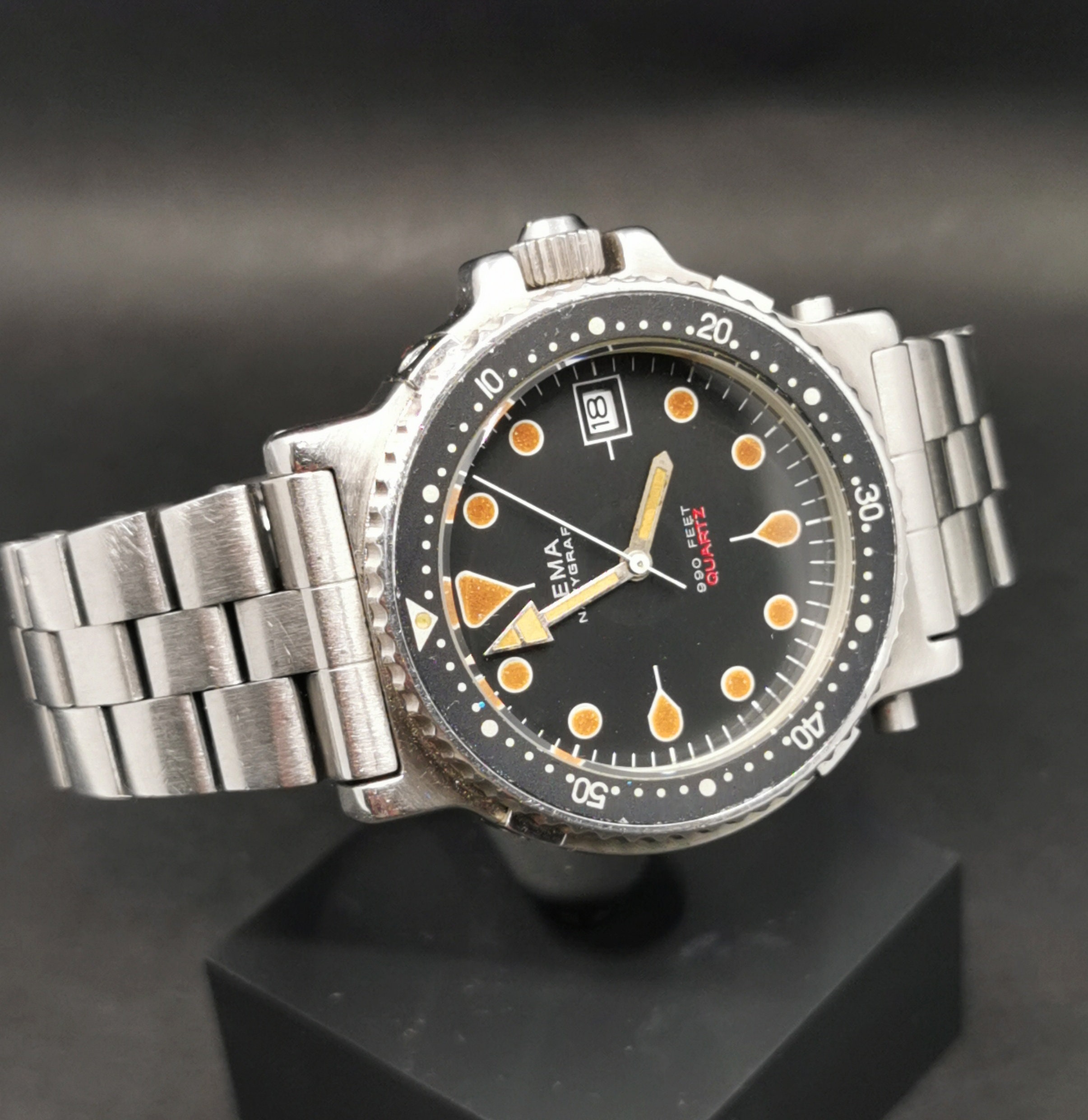 Vintage Yema NAVYGRAF Quartz R40436 - Etsy