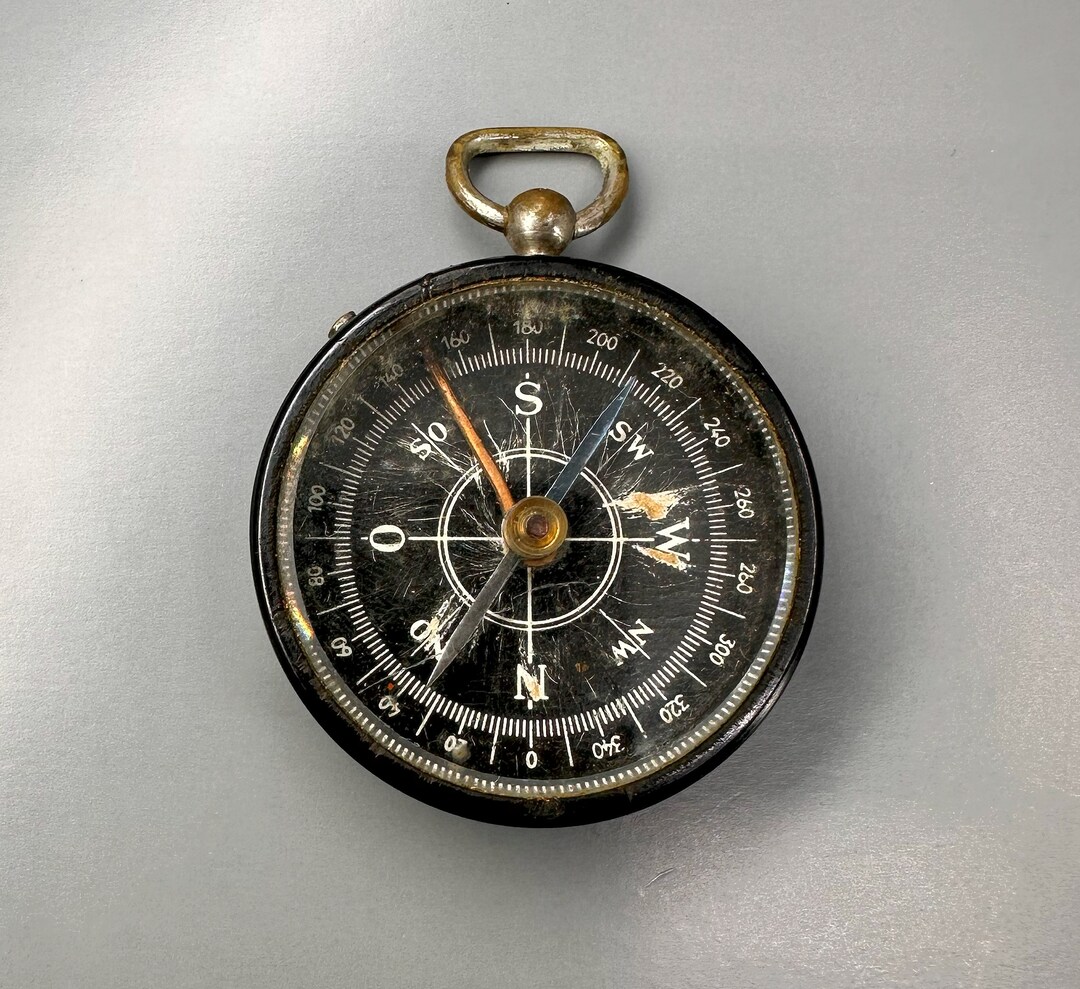 1930s Vintage German Pocket Compass - Etsy