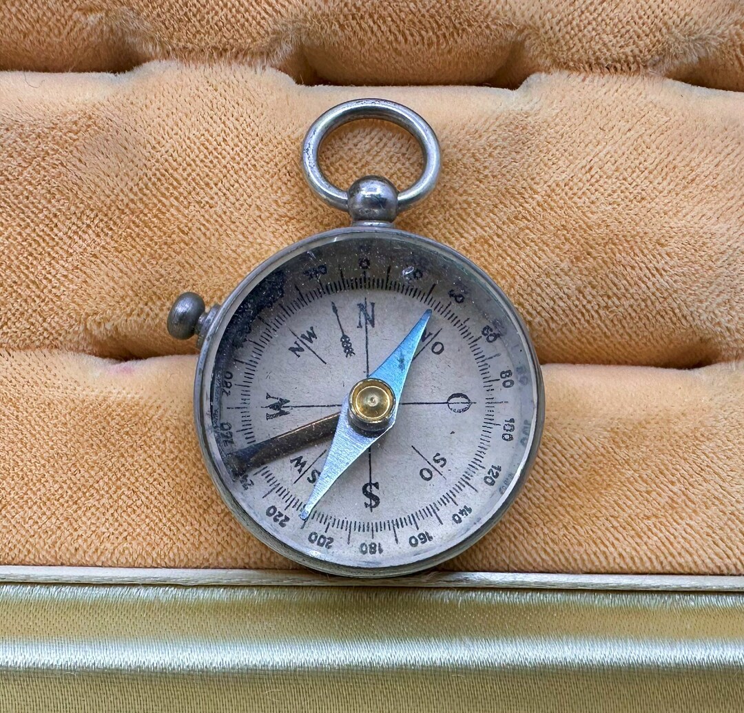 1930s Vintage German Pocket Compass - Etsy