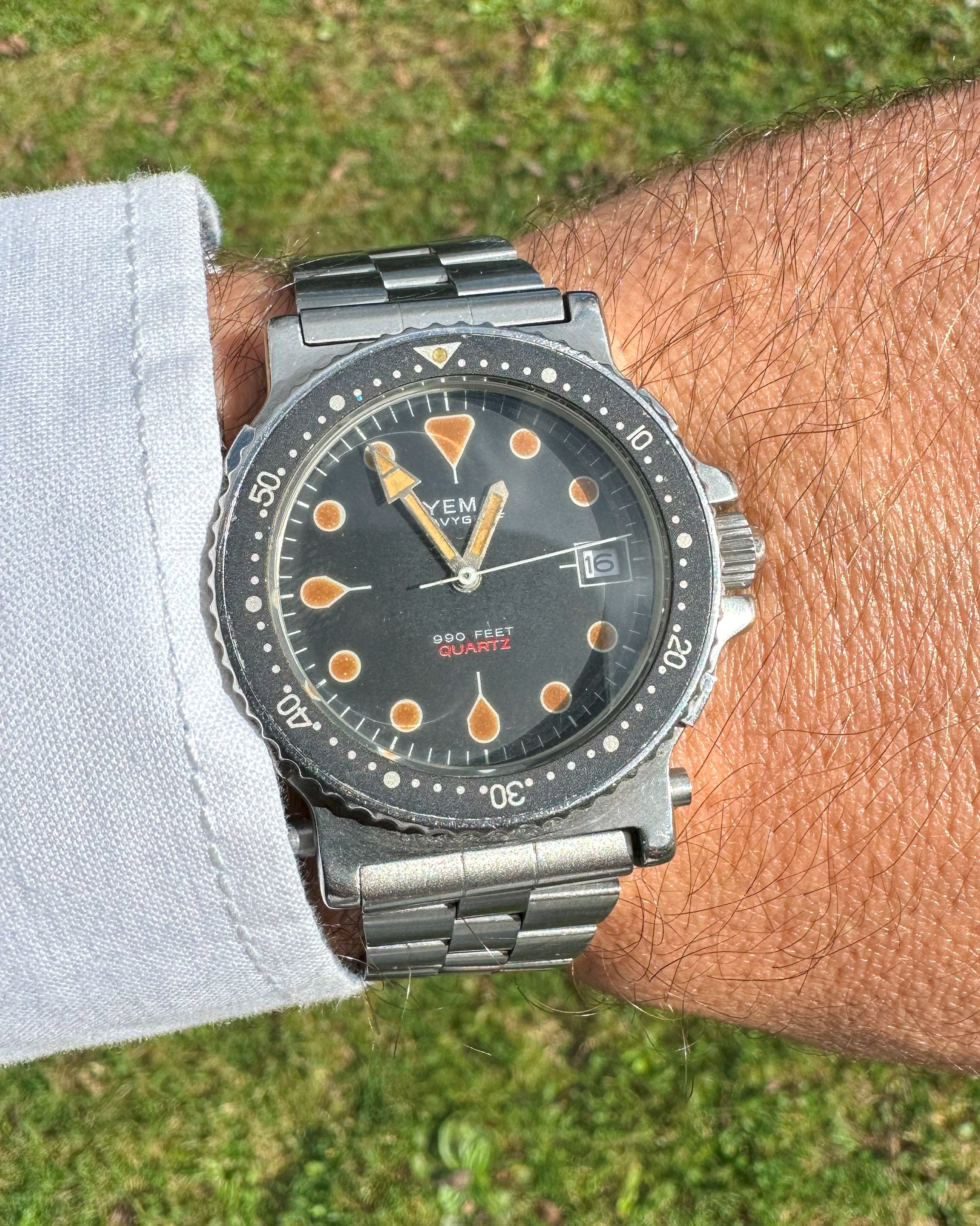 Vintage Yema NAVYGRAF Quartz R40436 - Etsy