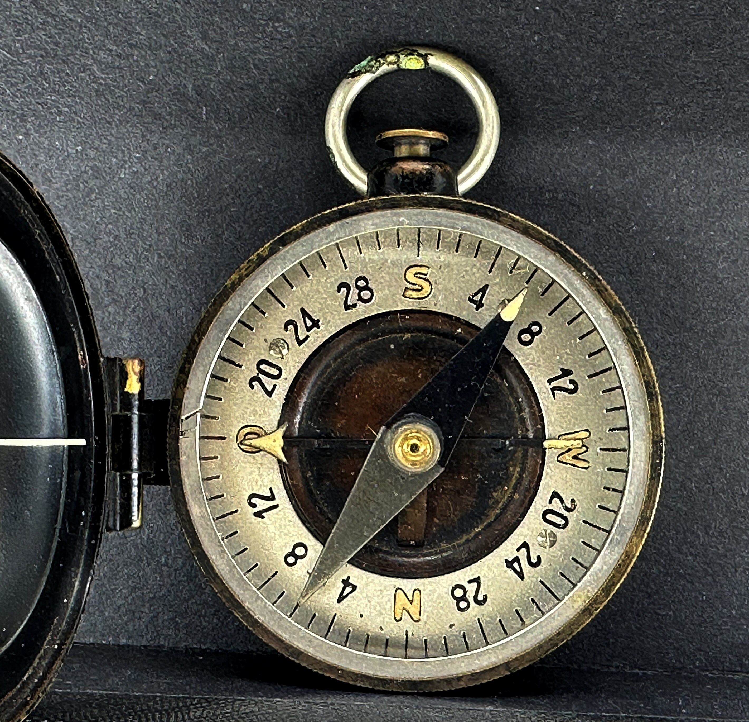 Antique Swiss Military Pocket Compass Plan Ltd - Etsy