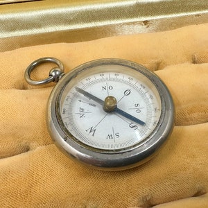 Vintage German Pocket Compass - Etsy