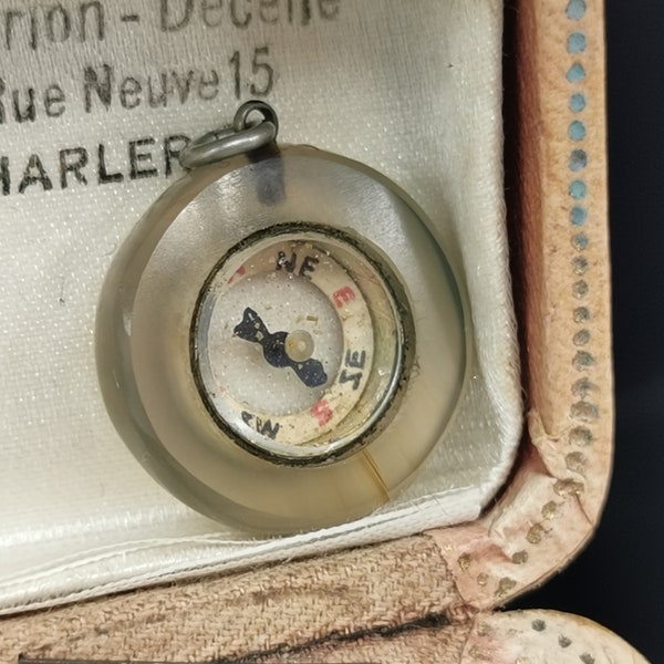 Compass Charm - Etsy