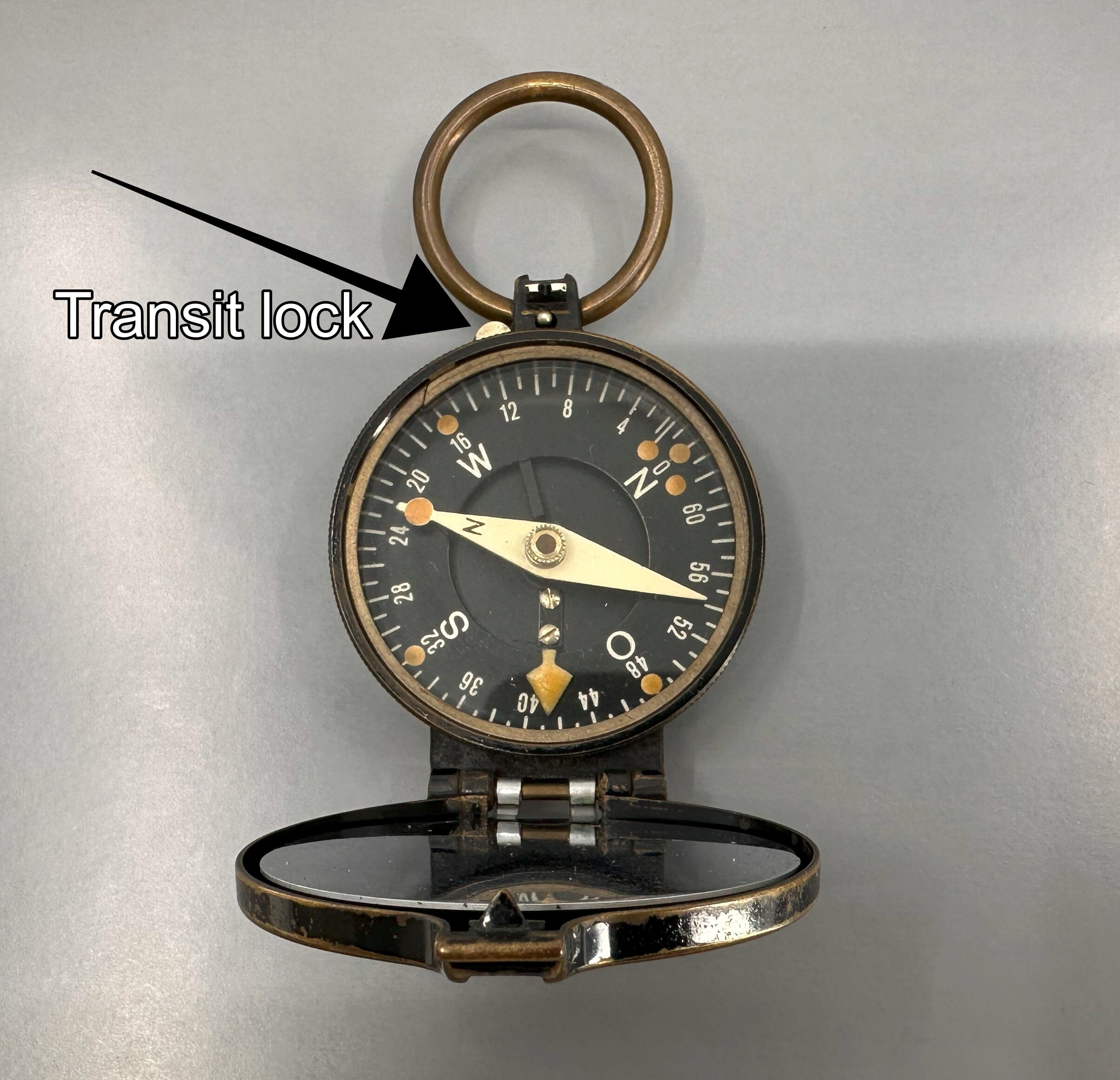 Antique German Pocket Compass by Busch - Etsy