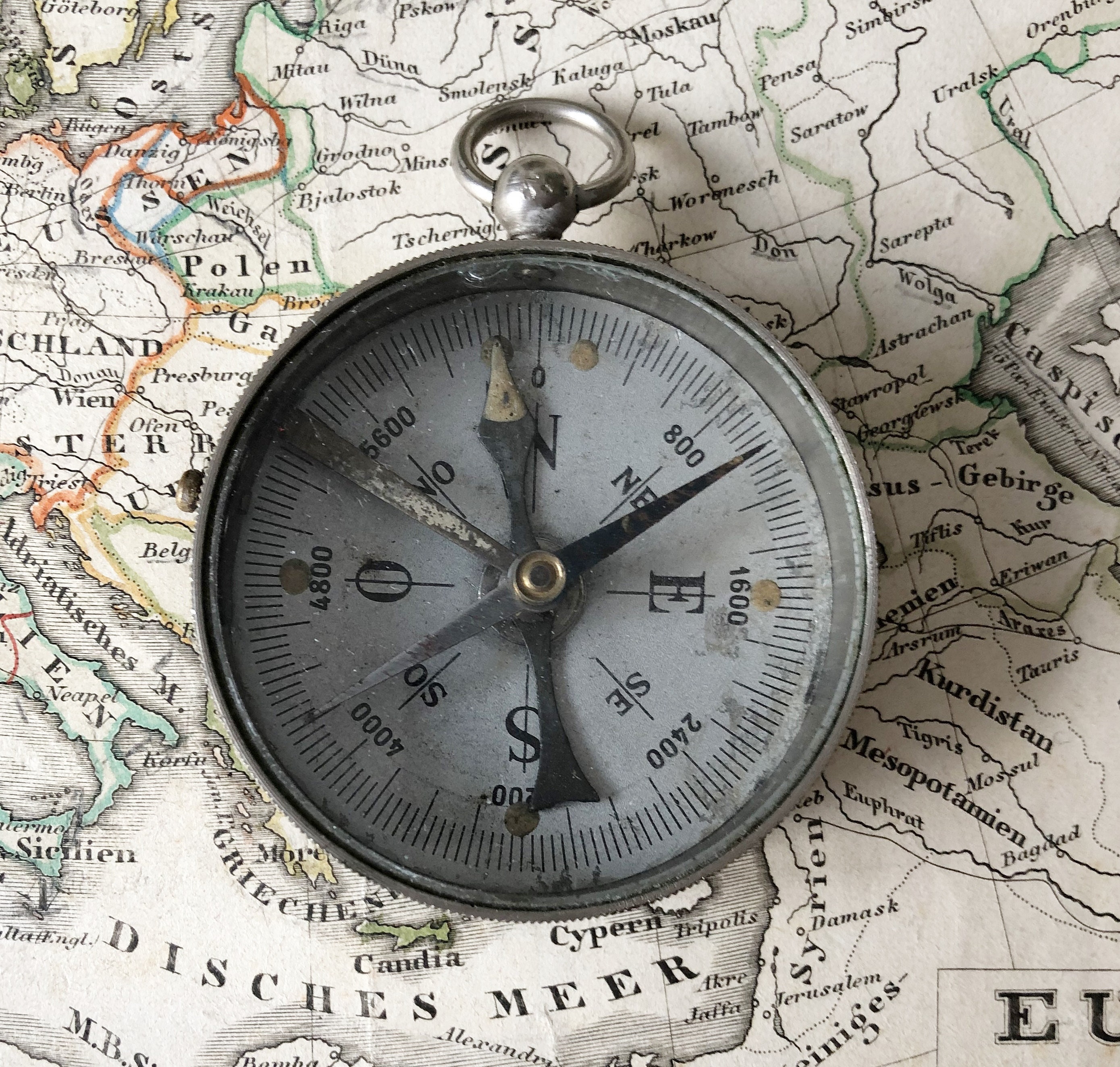 French Military Compass Pocket Compass Perfect Gift | Etsy