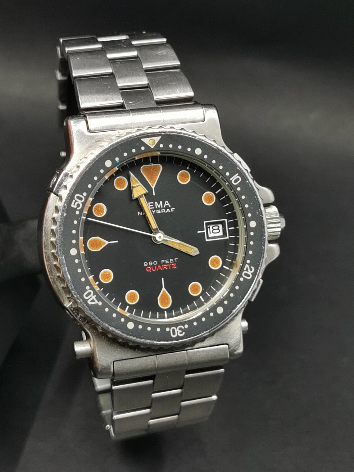 Vintage Yema NAVYGRAF Quartz R40436 - Etsy