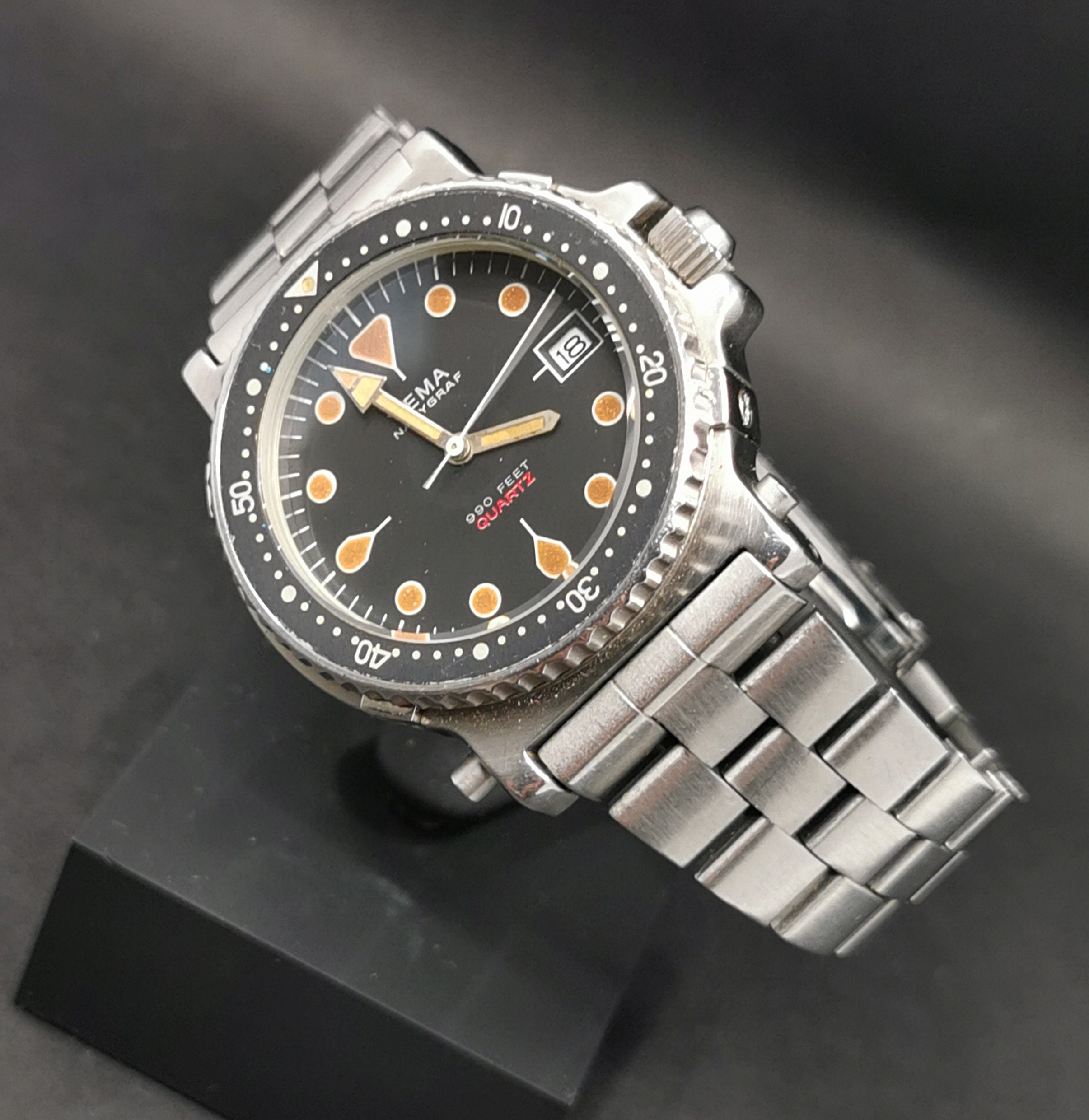 Vintage Yema NAVYGRAF Quartz R40436 - Etsy