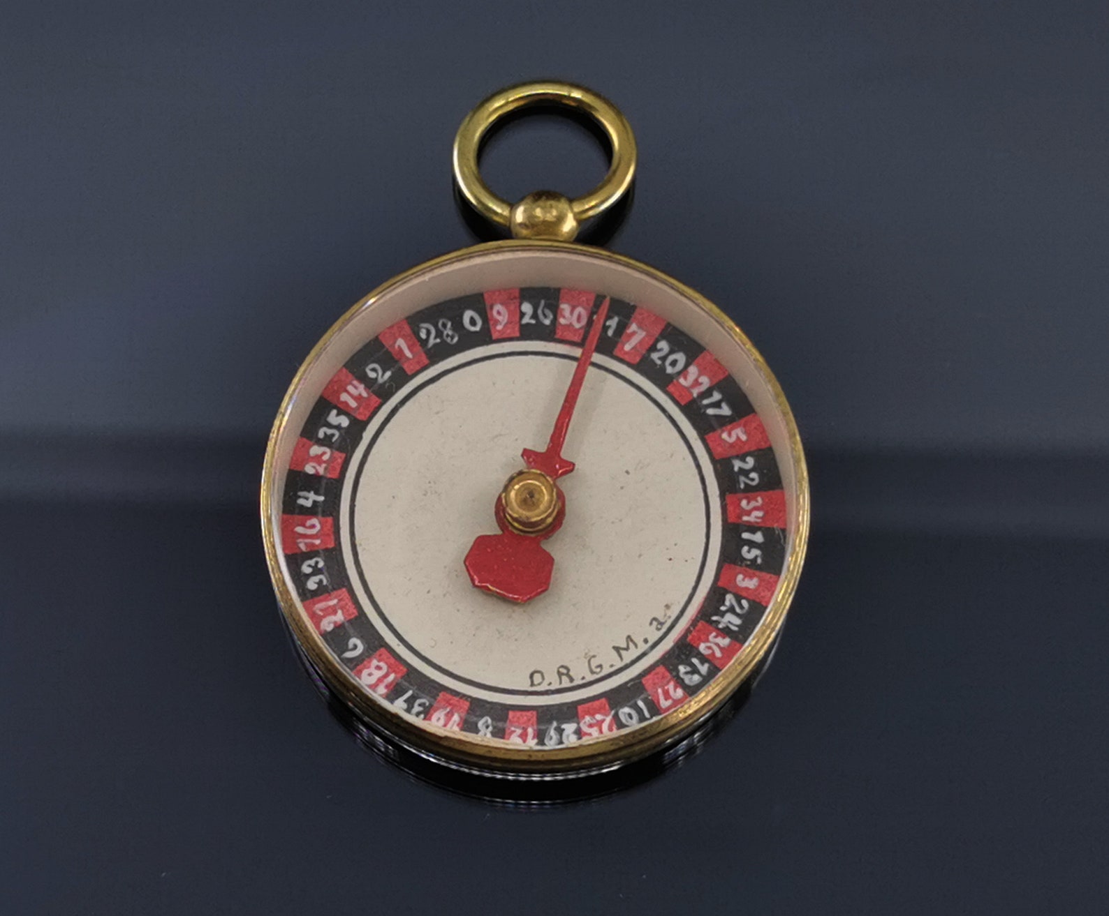 1930s German Pocket Roulette Wheel, Gift for Gambler, Gambler Gift Idea ...