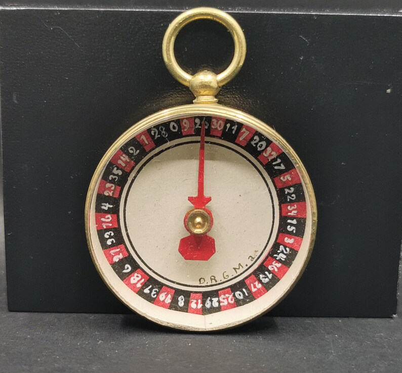 1930s German Pocket Roulette Wheel Gift for Gambler Gambler - Etsy